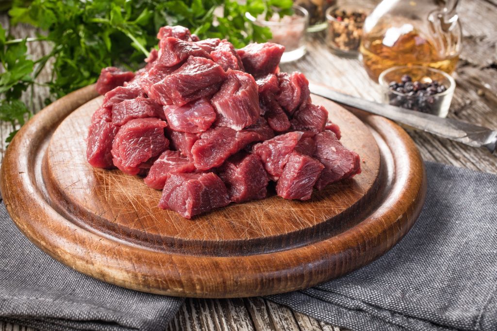 Cubed Stew Beef Canada AA - Bow River Meats